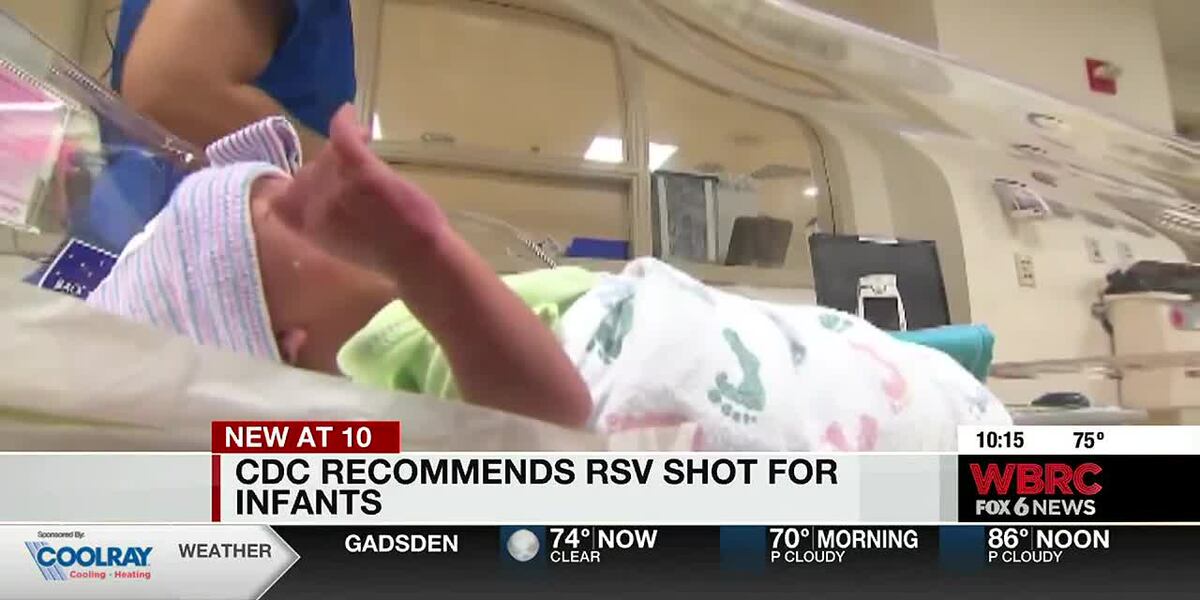 CDC recommends infants get newly approved RSV drug, UAB expert says ... CDC recommends infants get newly approved RSV drug, UAB expert says ...