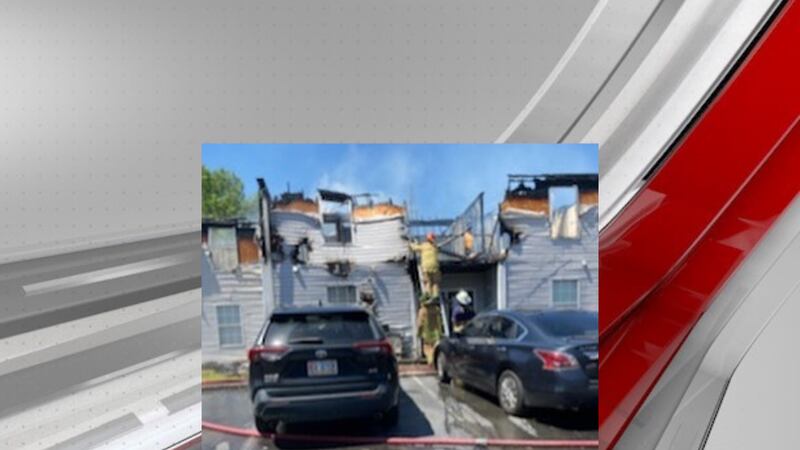 Crews battle apartment complex fire in Pleasant Grove Crews battle apartment complex fire in Pleasant Grove